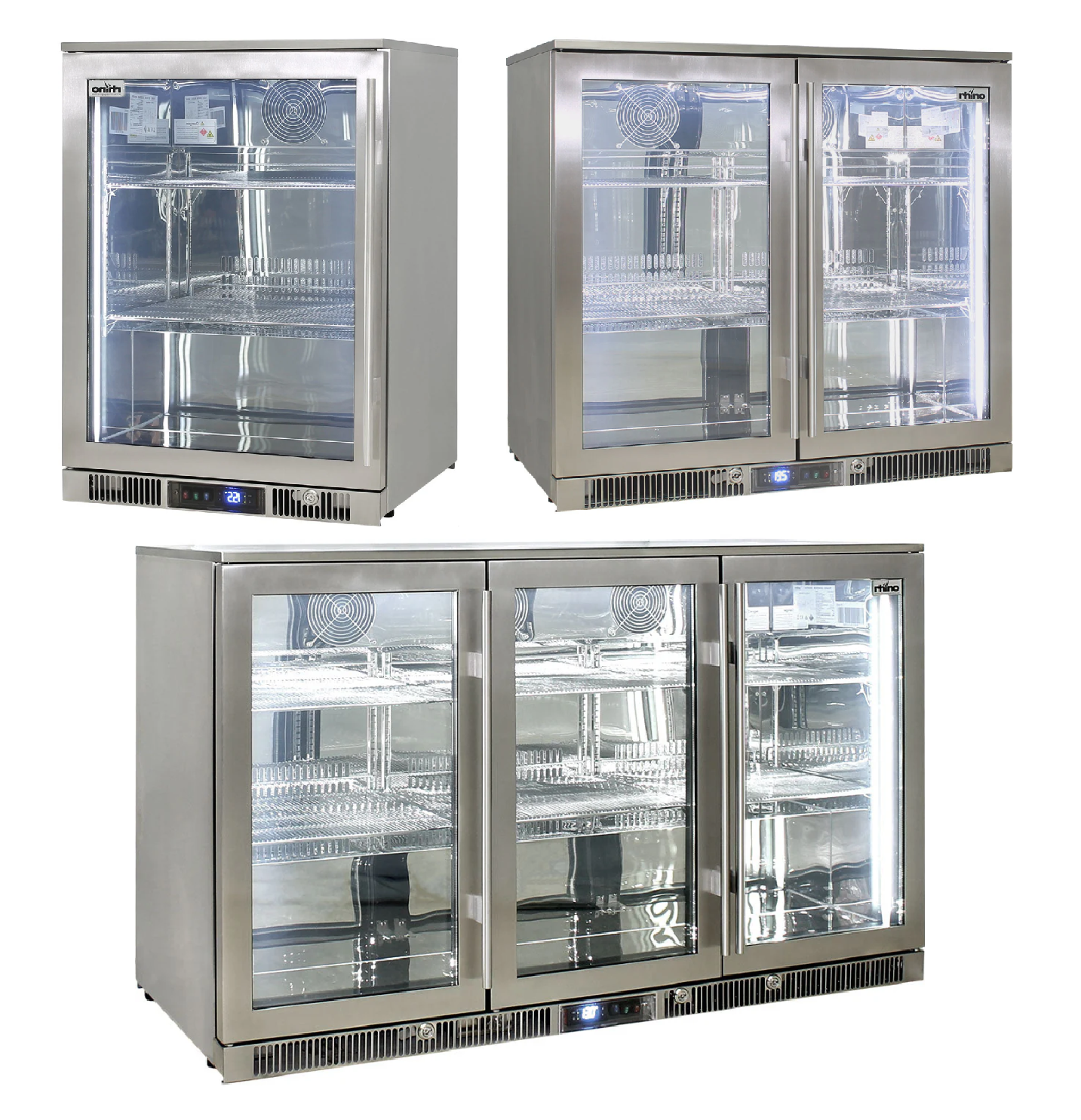 ENV1, ENV2, ENV3 Models (1, 2 & 3-Door) – Bar Fridges Australia