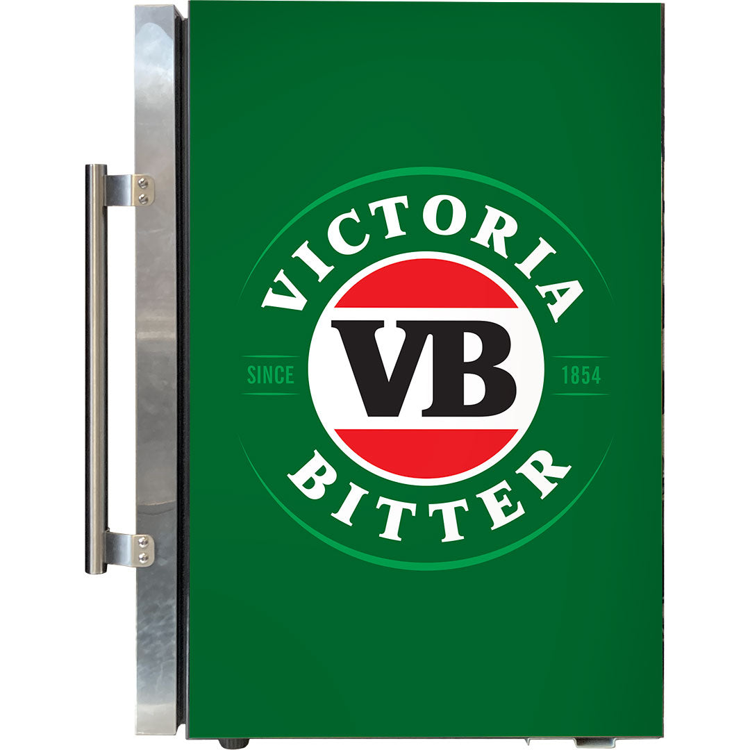 Carlton Dry Tropical Glass Door Beer Fridge, Compact 70 Litre With Lock ...