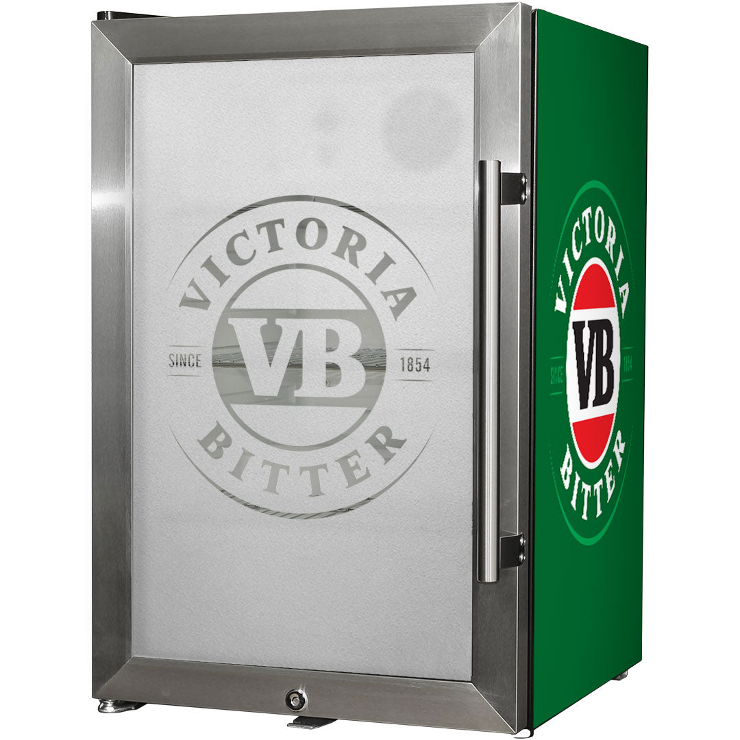 VB Branded Bar Fridge LOW E Glass Door And Lock, Delivery Brisbane ...