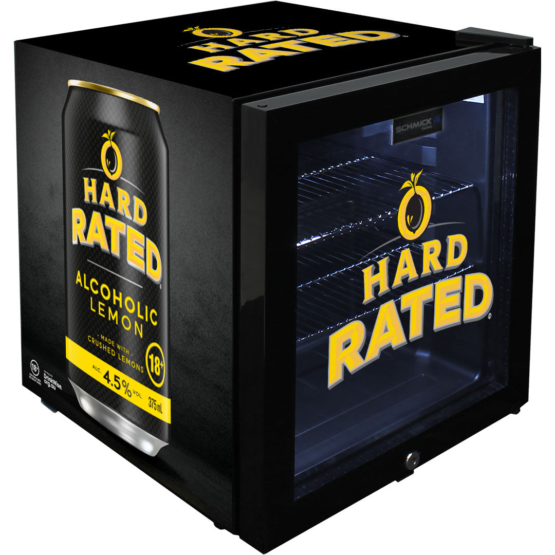 Hard Rated branded Glass Door Compact Bar Fridge 50 Litre With Lock ...