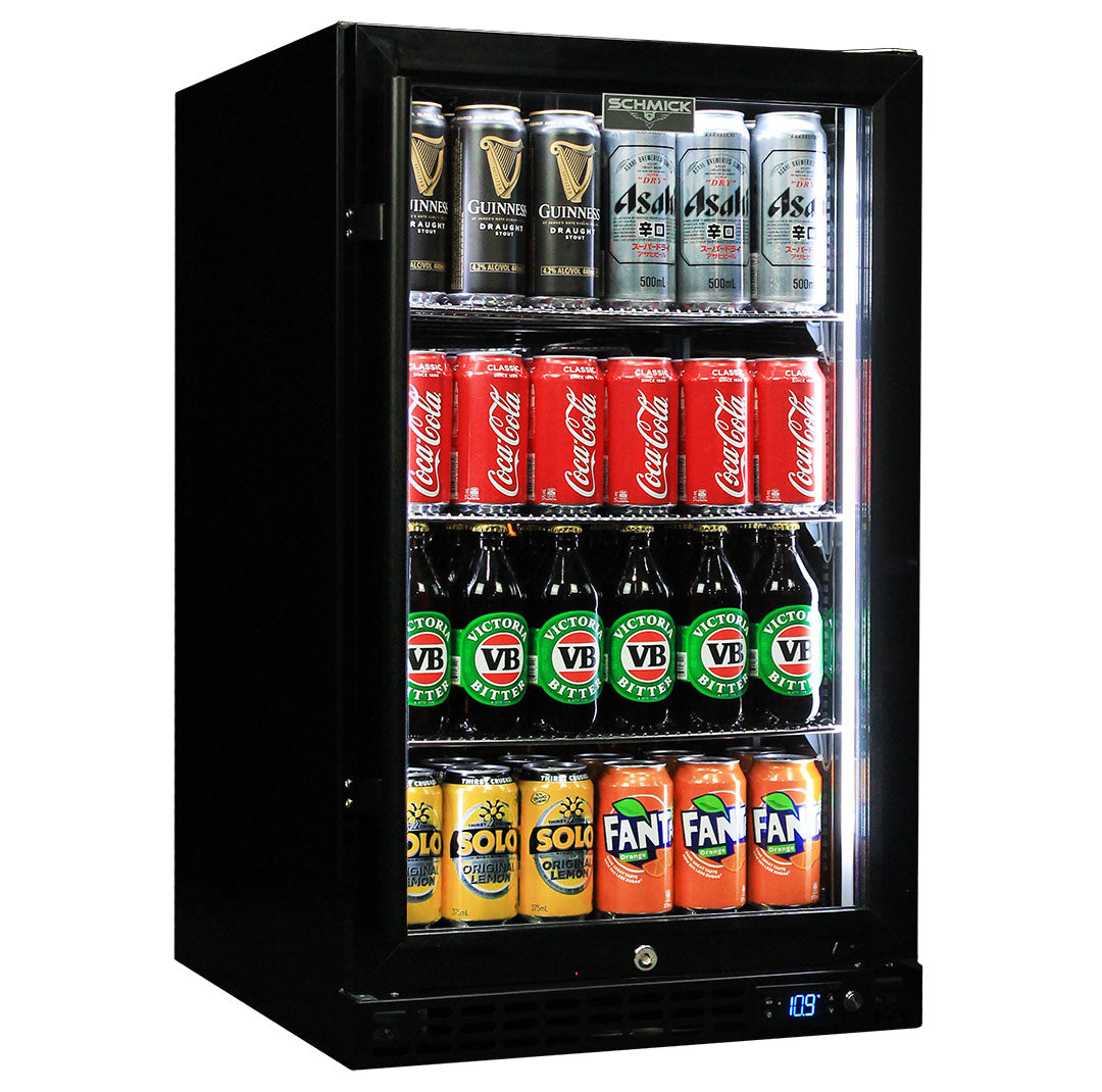 Schmick Heated Glass Door Under Bench Bar Fridge With Quality Parts And ...