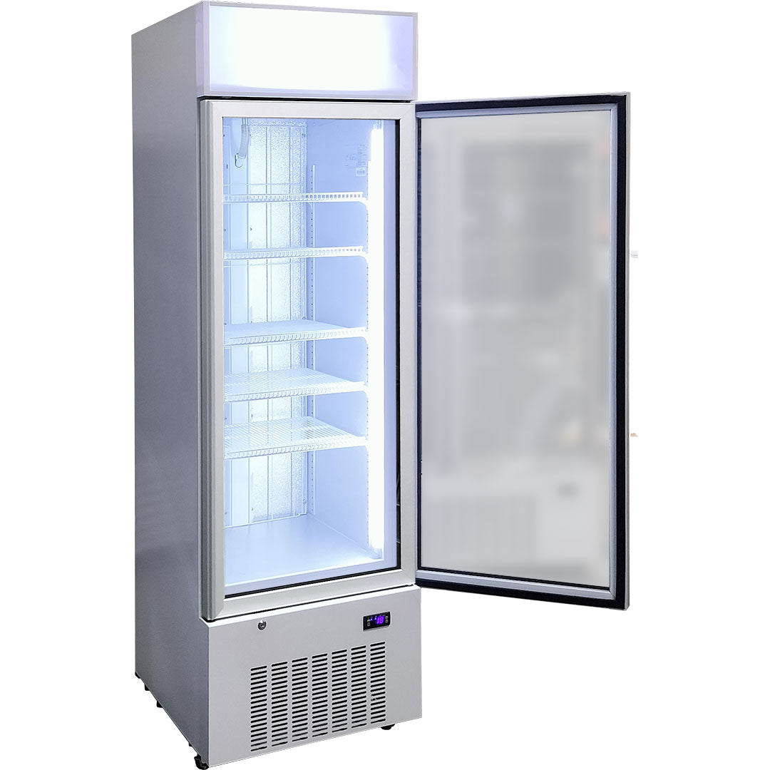 Schmick Upright 1 Door Commercial Glass Door Refrigerator Model HUS-C5 ...