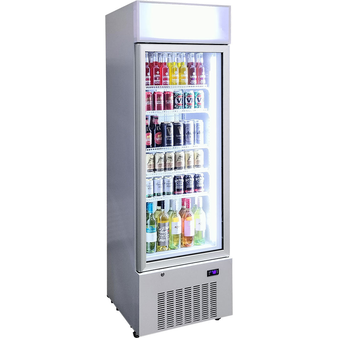 Schmick Upright 1 Door Commercial Glass Door Refrigerator Model HUS-C5 ...