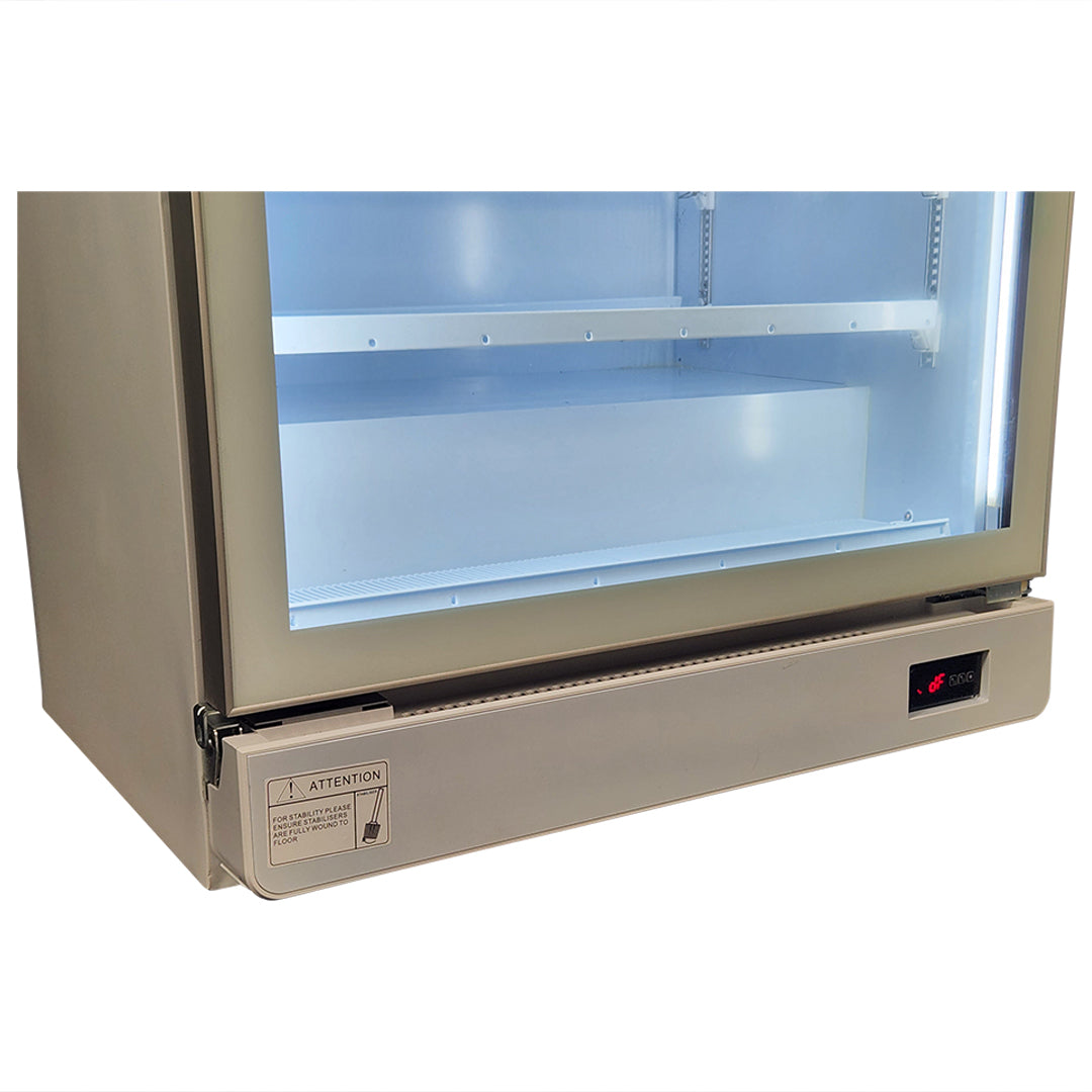 Upright Quiet Running Glass Door Bar Fridge Model HUS-SC372W – Bar ...