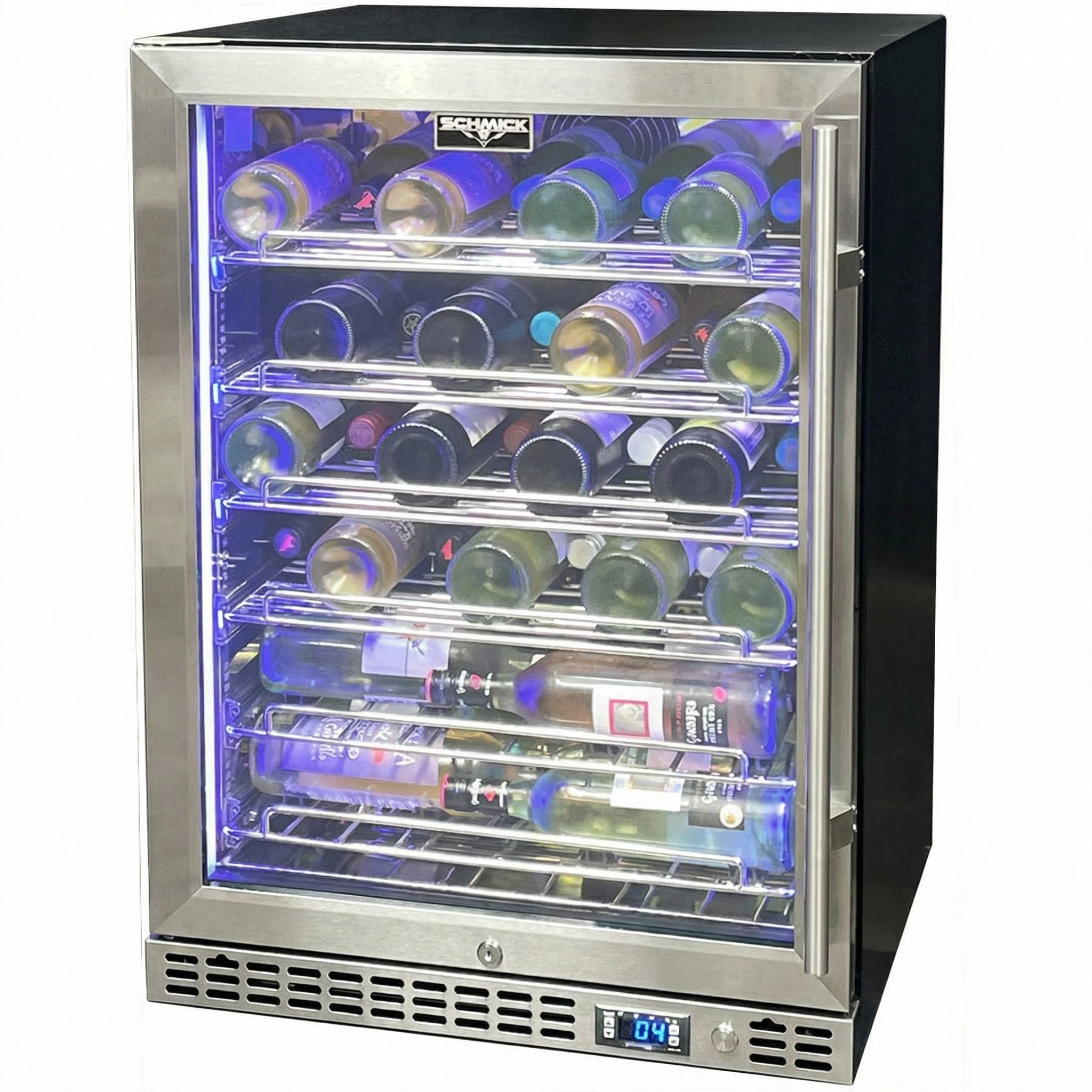 Schmick Quiet Slide Out Front Venting Under Bench Heated Door Wine ...