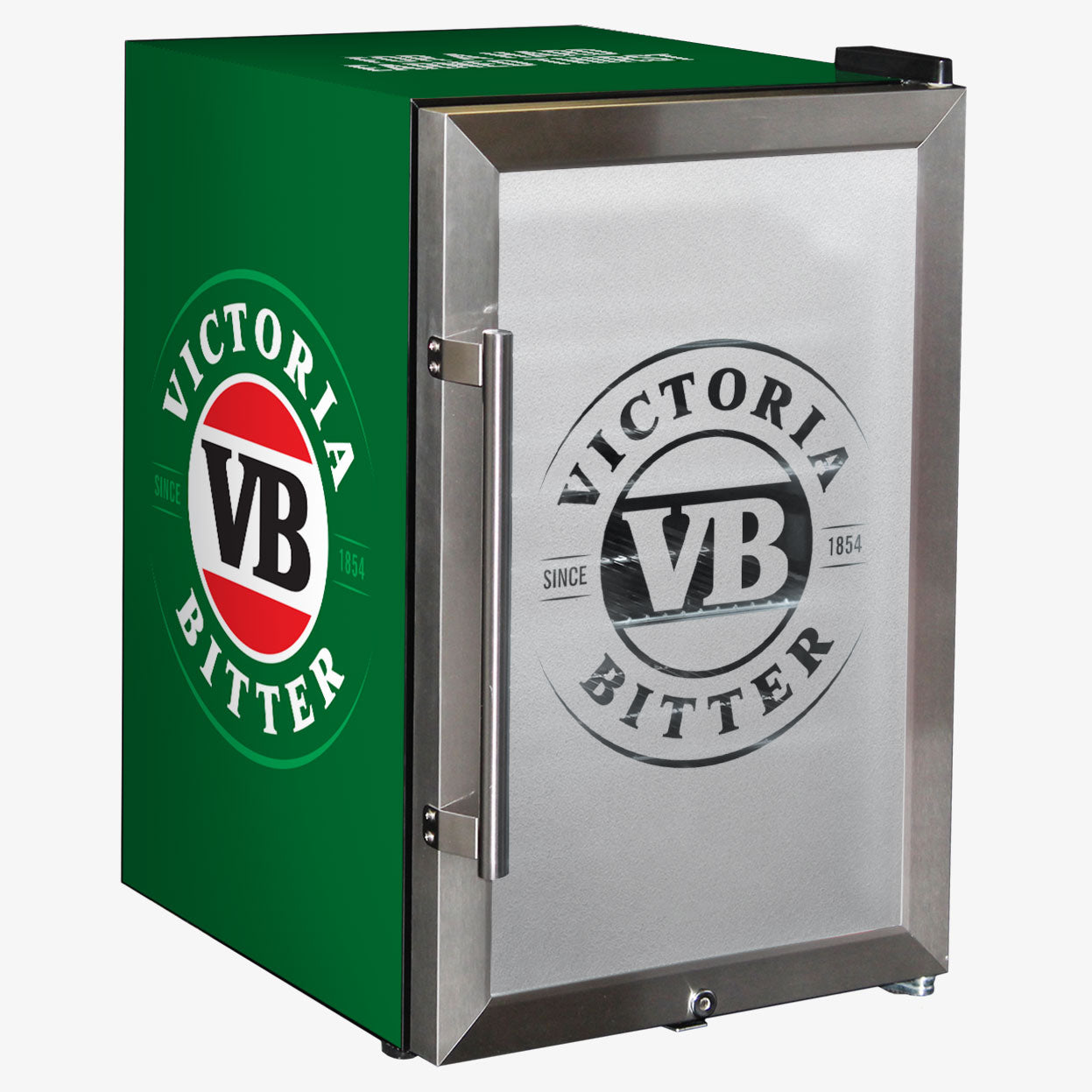 VB Branded Bar Fridge LOW E Glass Door And Lock, Delivery Brisbane ...