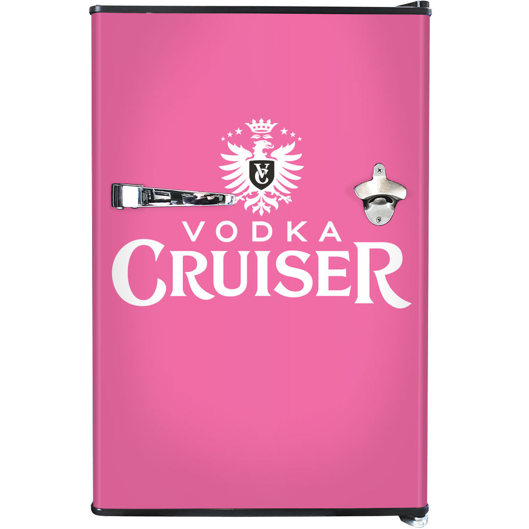 Vodka Cruiser Mini Bar Fridge Retro 70 Litre All Black With Solid Door ...