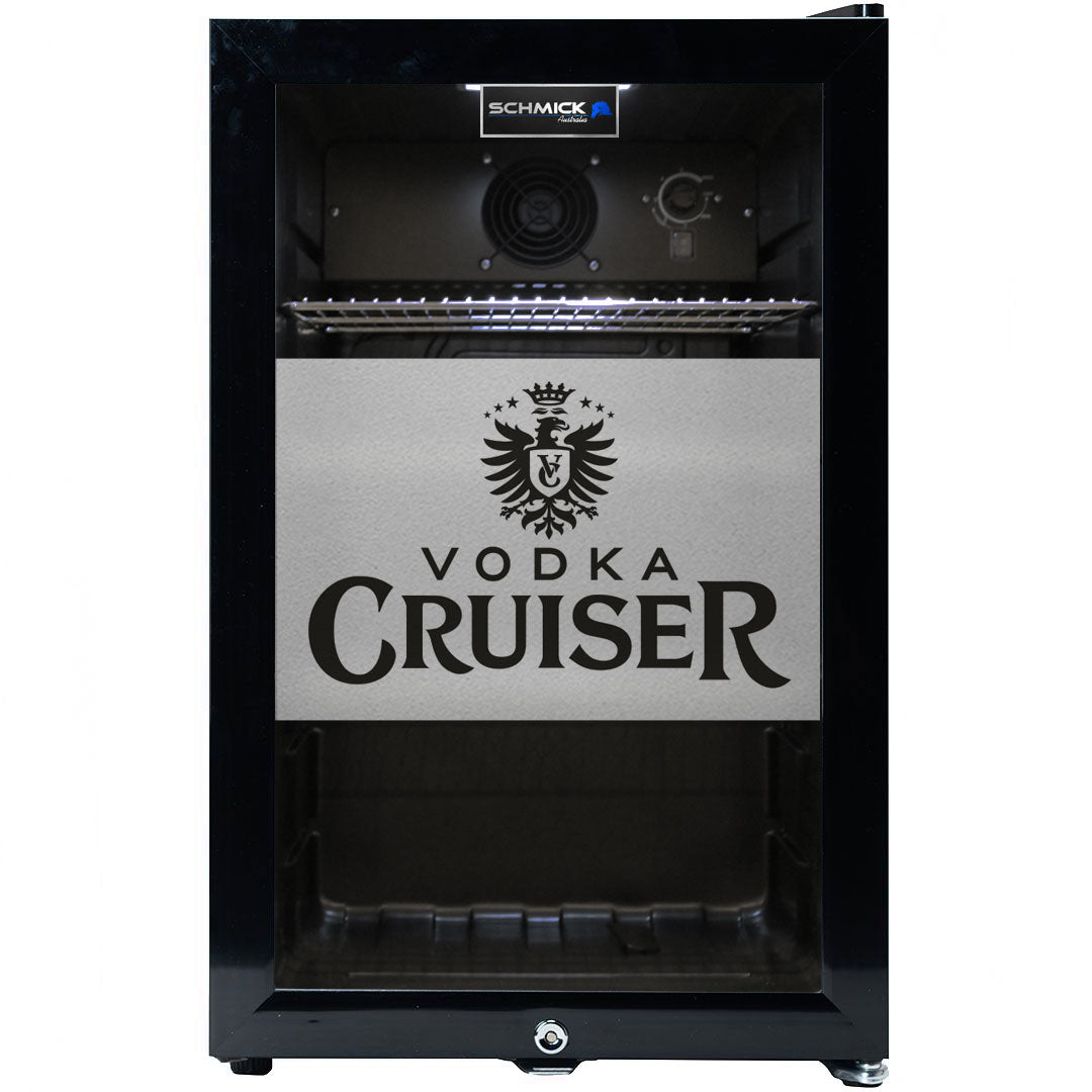 Vodka Cruiser Branded Bar Fridge LOW E Glass Door And Lock, Delivery ...