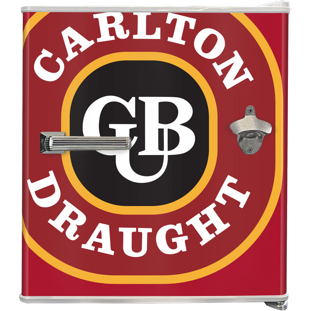 Carlton Draught Mini Vintage Retro Bar Fridge 46 Litre – Bar Fridges ...