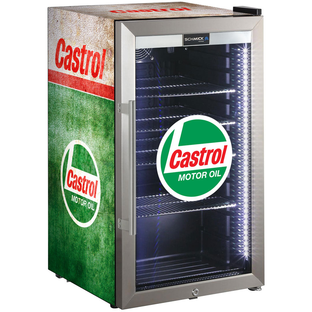 Fuel Pump Design Triple Glazed Alfresco Bar Fridge With Lock And Led ...
