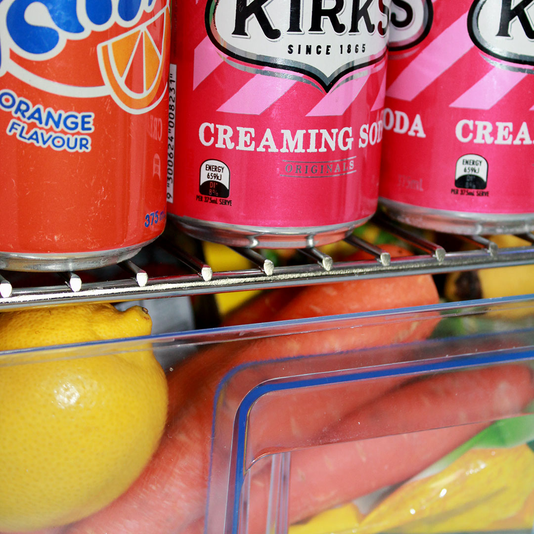 Dellcool Silent 100 Litre Bar Fridge And Freezer With Adjustable ...