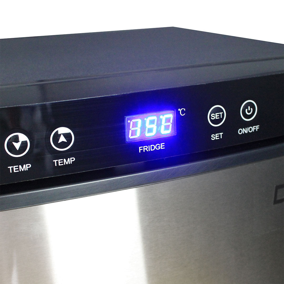 Dellcool Silent 100 Litre Bar Fridge And Freezer With Adjustable ...