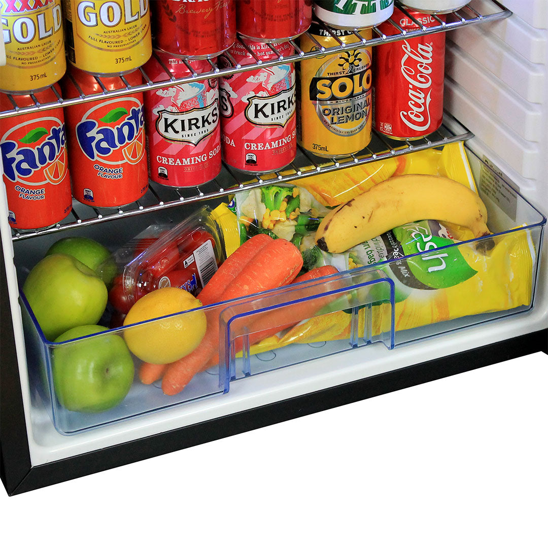Dellcool Silent 100 Litre Bar Fridge And Freezer With Adjustable ...
