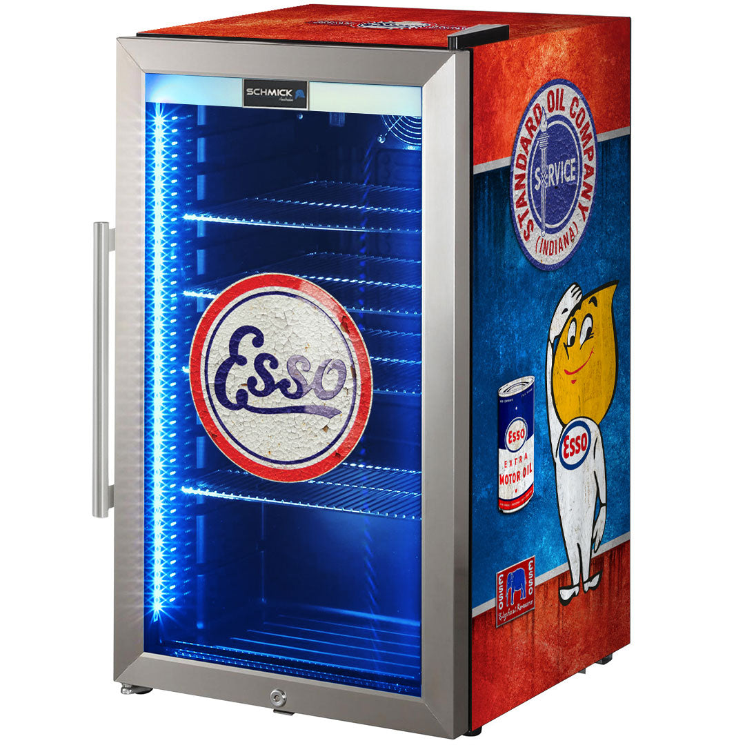 Fuel Pump Design Triple Glazed Alfresco Bar Fridge With Lock And Led ...