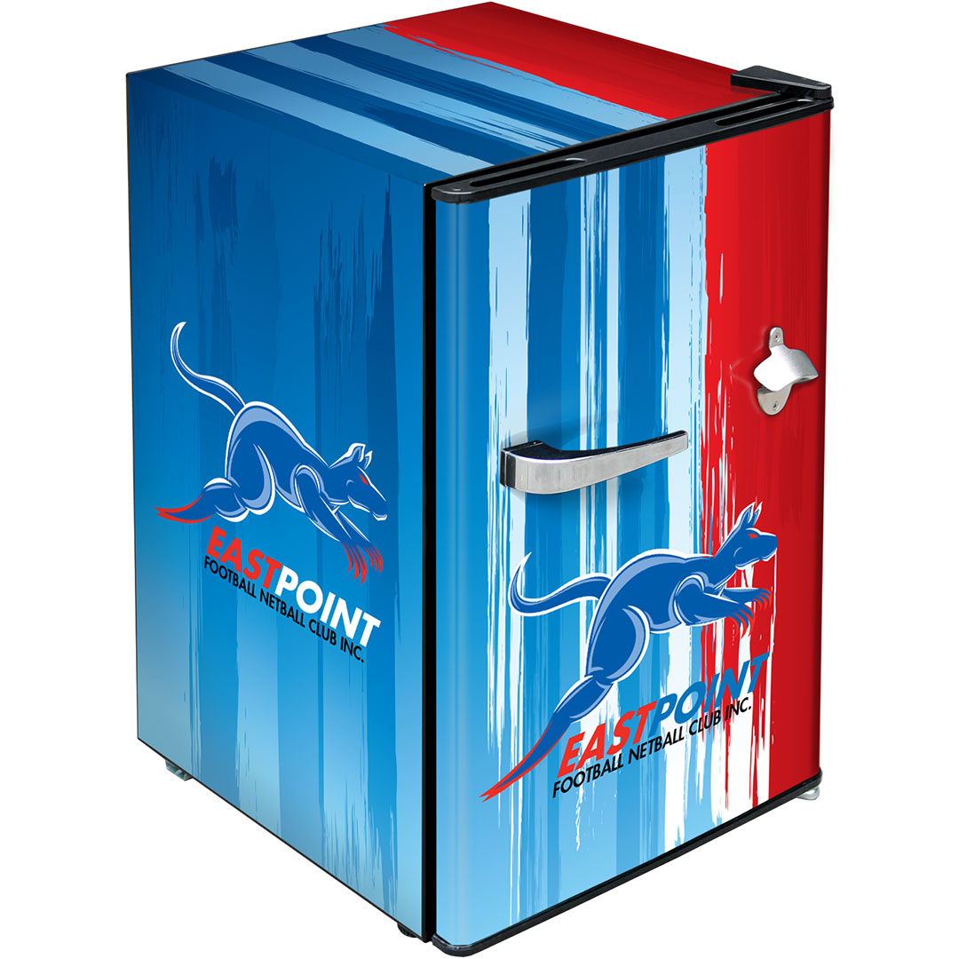 East Point Football Netball Club Mini Bar Fridge Retro 70 Litre All ...