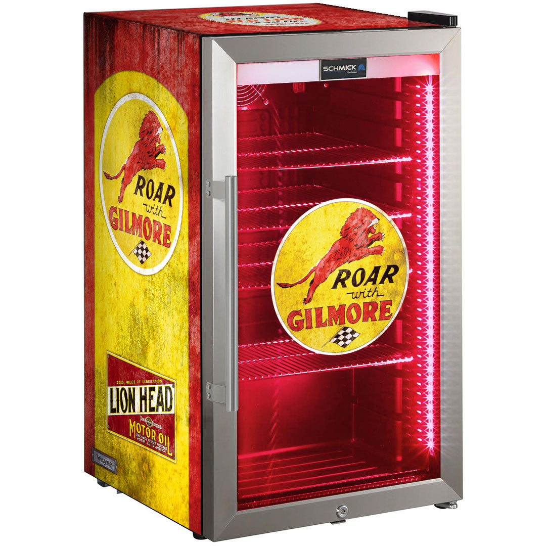 Fuel Pump Design Triple Glazed Alfresco Bar Fridge With Lock And Led ...