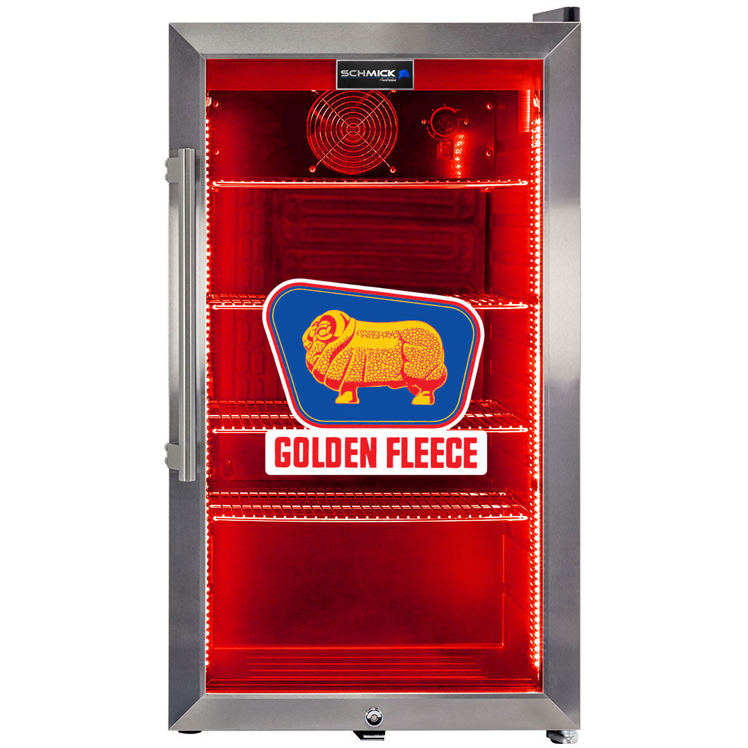 Fuel Pump Design Triple Glazed Alfresco Bar Fridge With Lock And Led ...