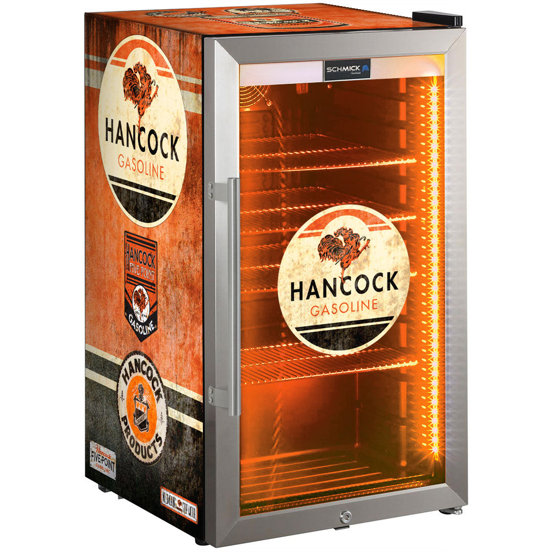Fuel Pump Design Triple Glazed Alfresco Bar Fridge With Lock And Led ...