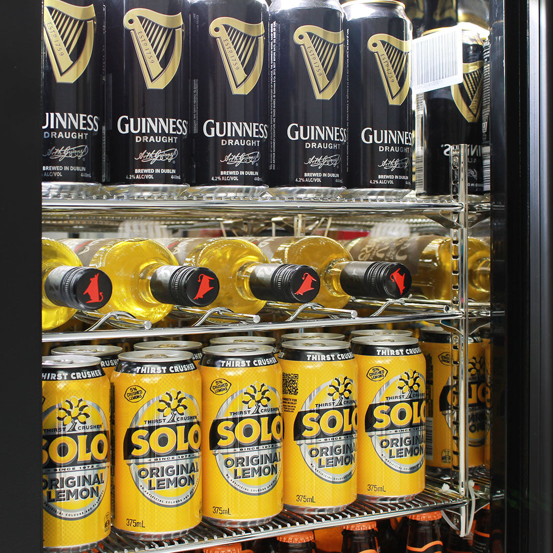 Under Bench Glass 3 Door Commercial Bar Fridge with LG Compressor – Bar ...