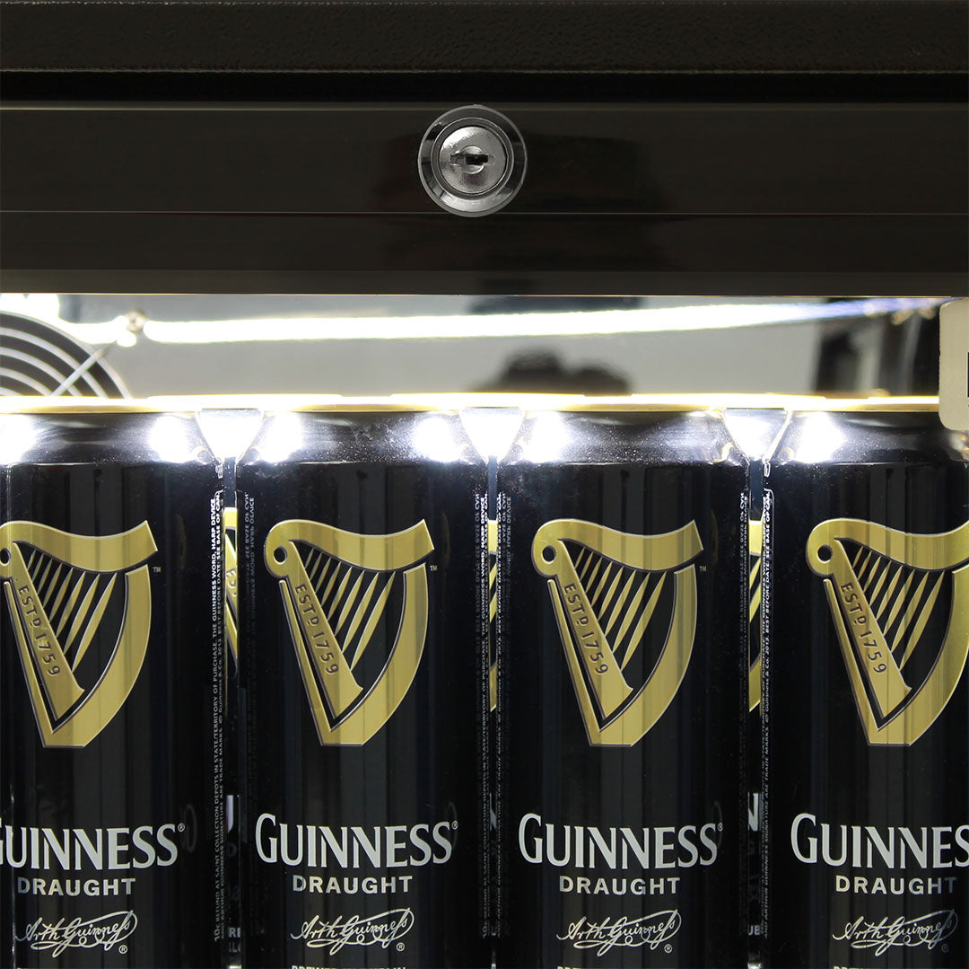 Under Bench Glass 3 Door Commercial Bar Fridge with LG Compressor – Bar ...