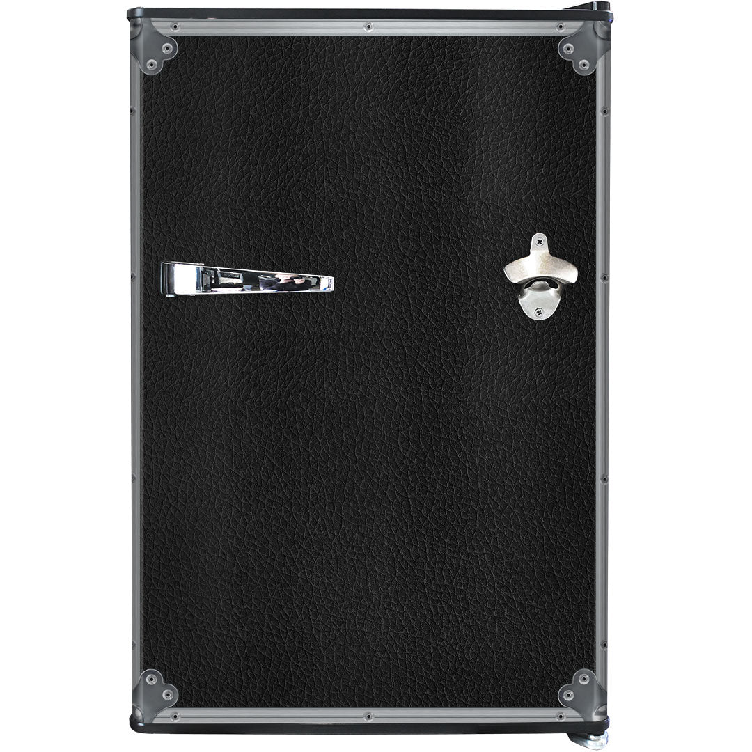 Mini Bar Fridge Retro 70 Litre All Black With Solid Door Music Roadie ...