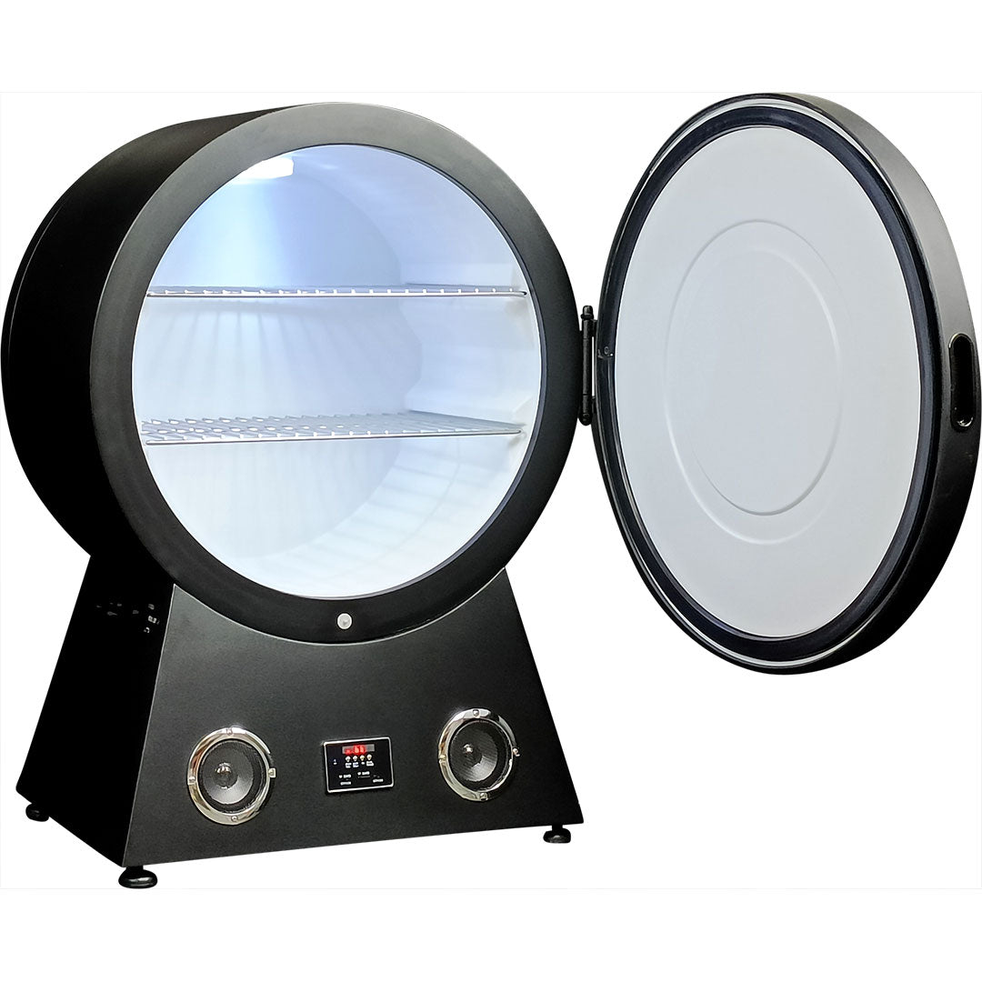 Round Bar Fridge With Blue Tooth And Speakers Makes A Great Gift Idea ...