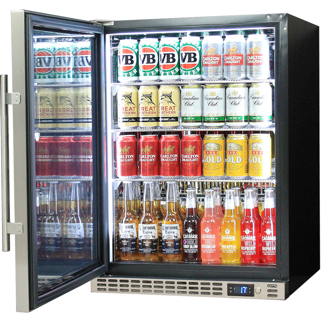 Schmick Glass Door Under Bench Bar Fridge With Quality Parts And Quiet ...