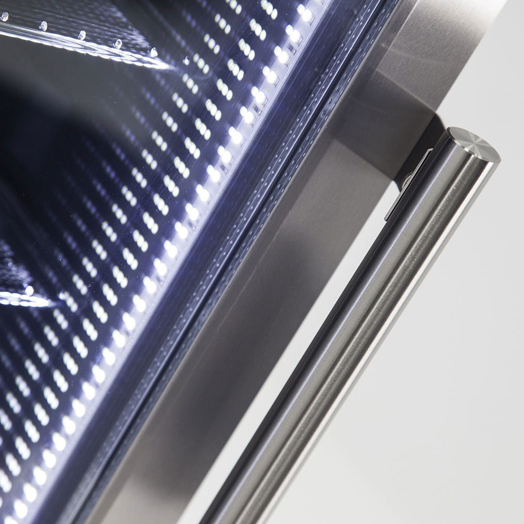 Alfresco Triple Glazed Bar Fridge With Lock And Blue Led Lights – Bar ...