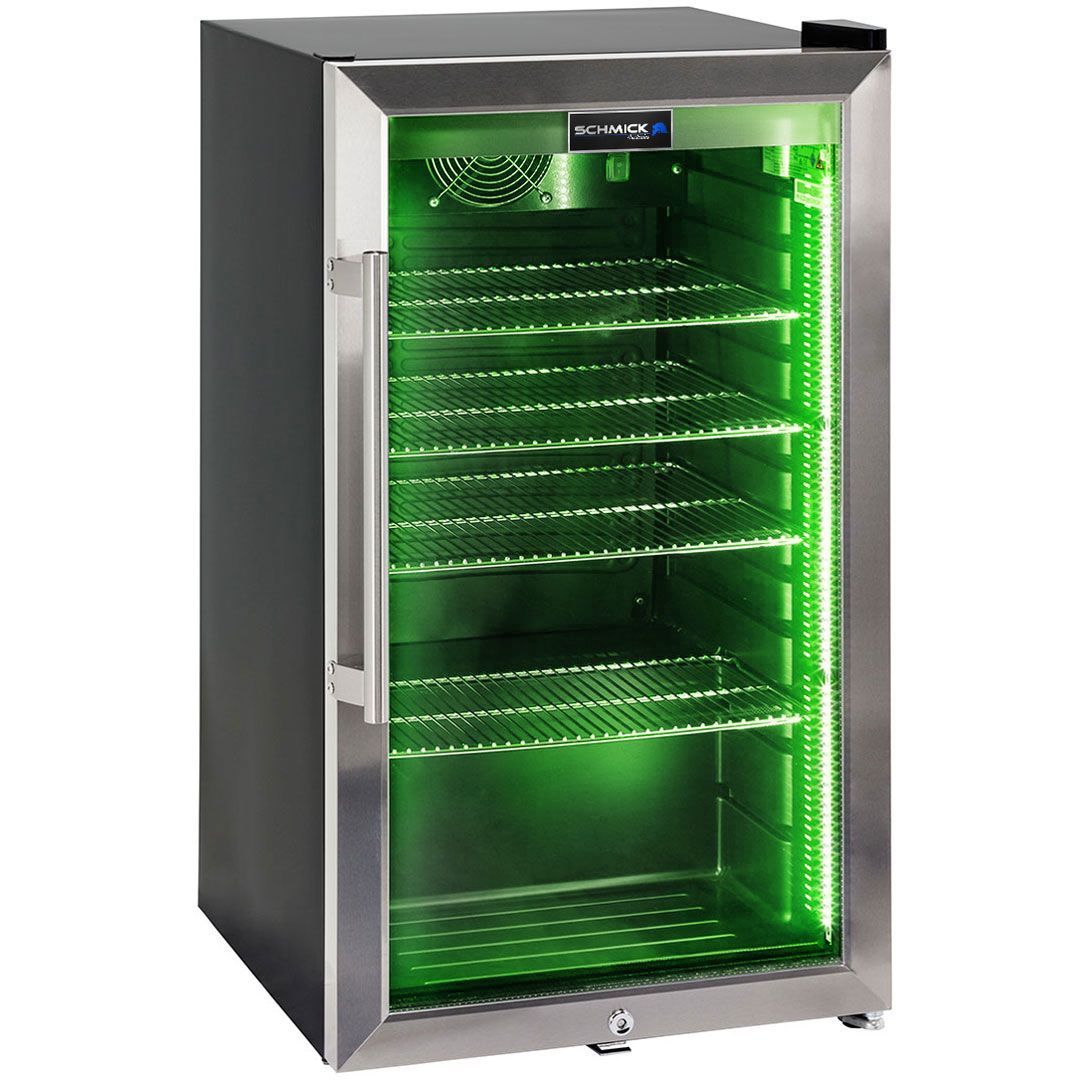Ned Kelly Triple Glazed Alfresco Bar Fridge With Lock And Blue Led ...