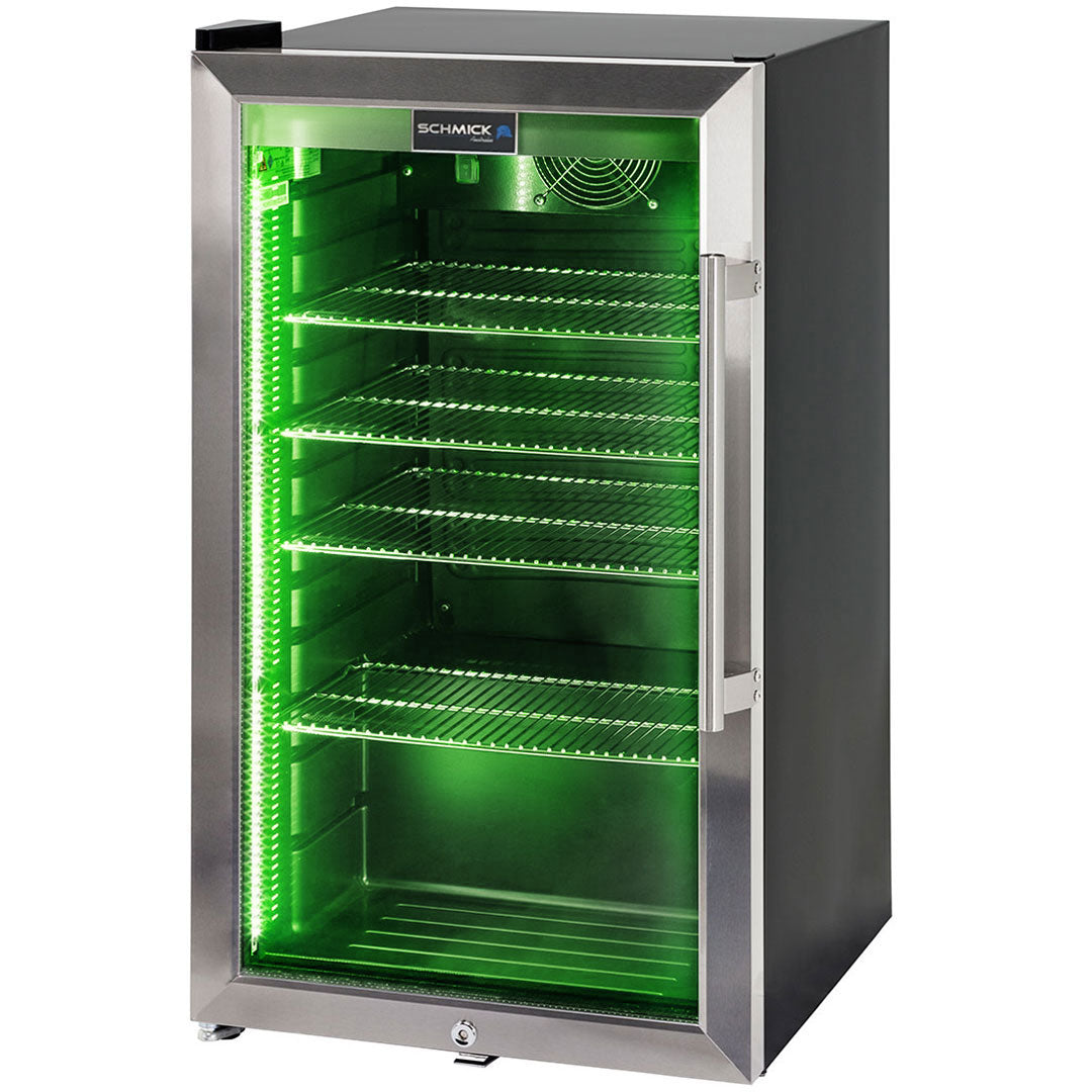 Alfresco Triple Glazed Bar Fridge With Lock And Blue Led Lights – Bar ...