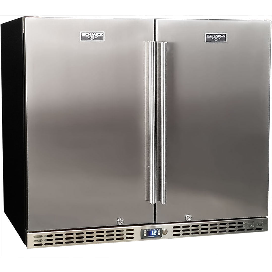 Schmick Quiet Running Energy Efficient Solid Door Bar Fridge With ...