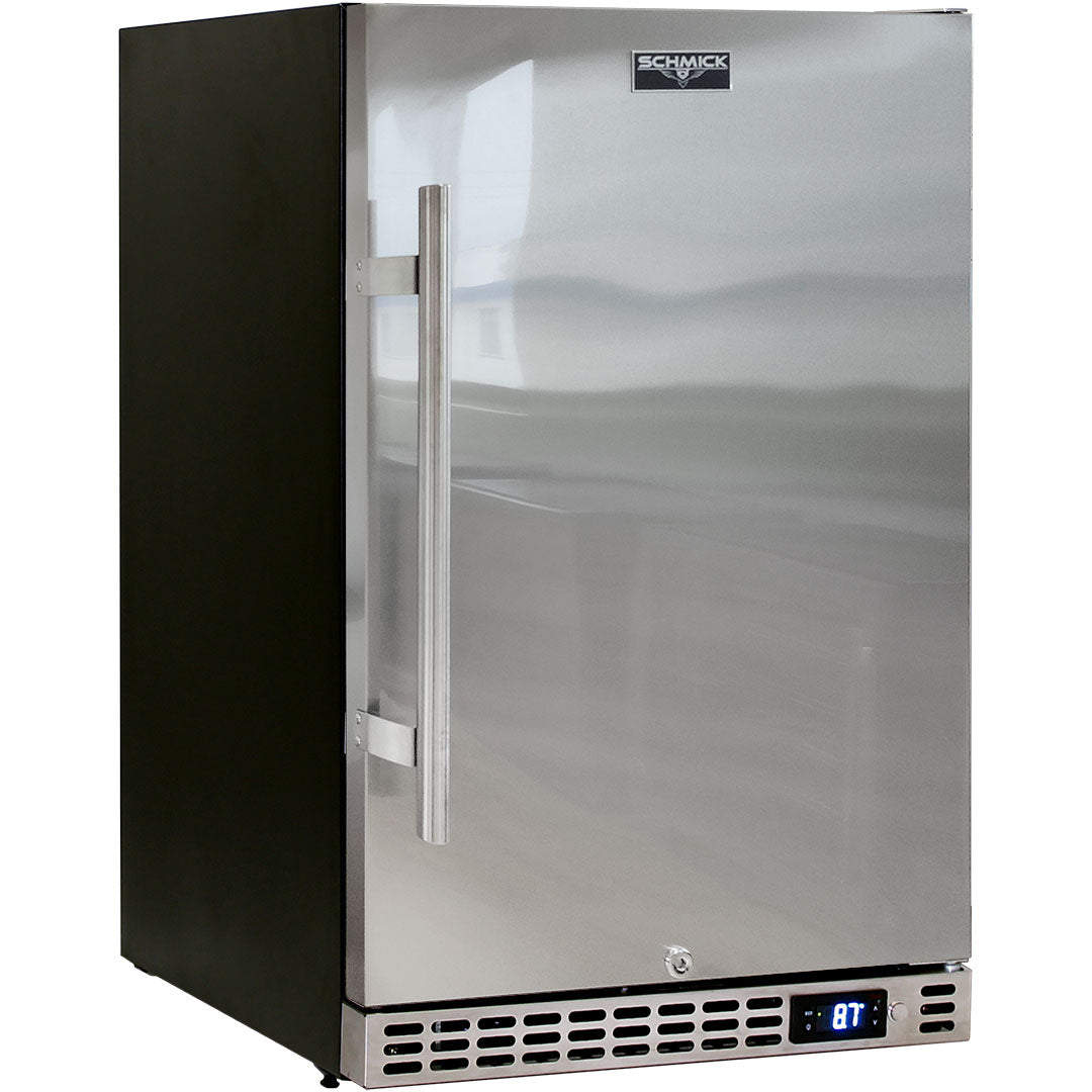 Schmick Glass Door Under Bench Bar Fridge With Quality Parts And Quiet ...