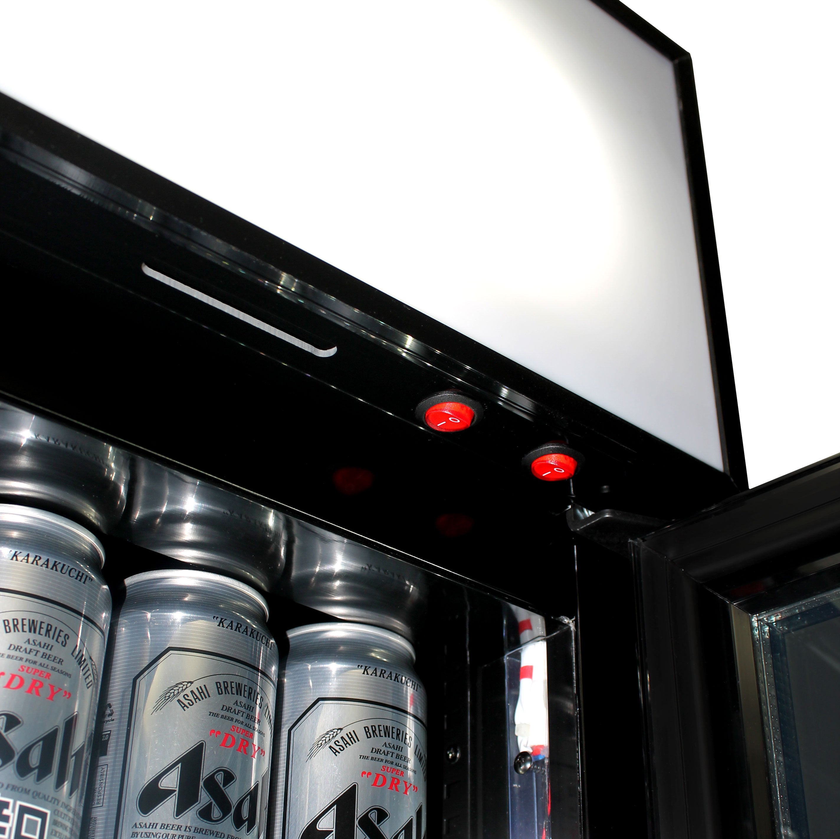 Schmick Skinny Glass Door Upright Bar Fridge Lest We Forget Design ...