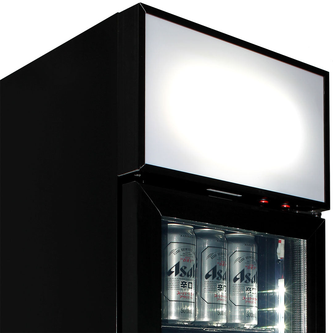 Schmick Skinny Glass Door Upright Bar Fridge With, Triple Glazing, LOW ...
