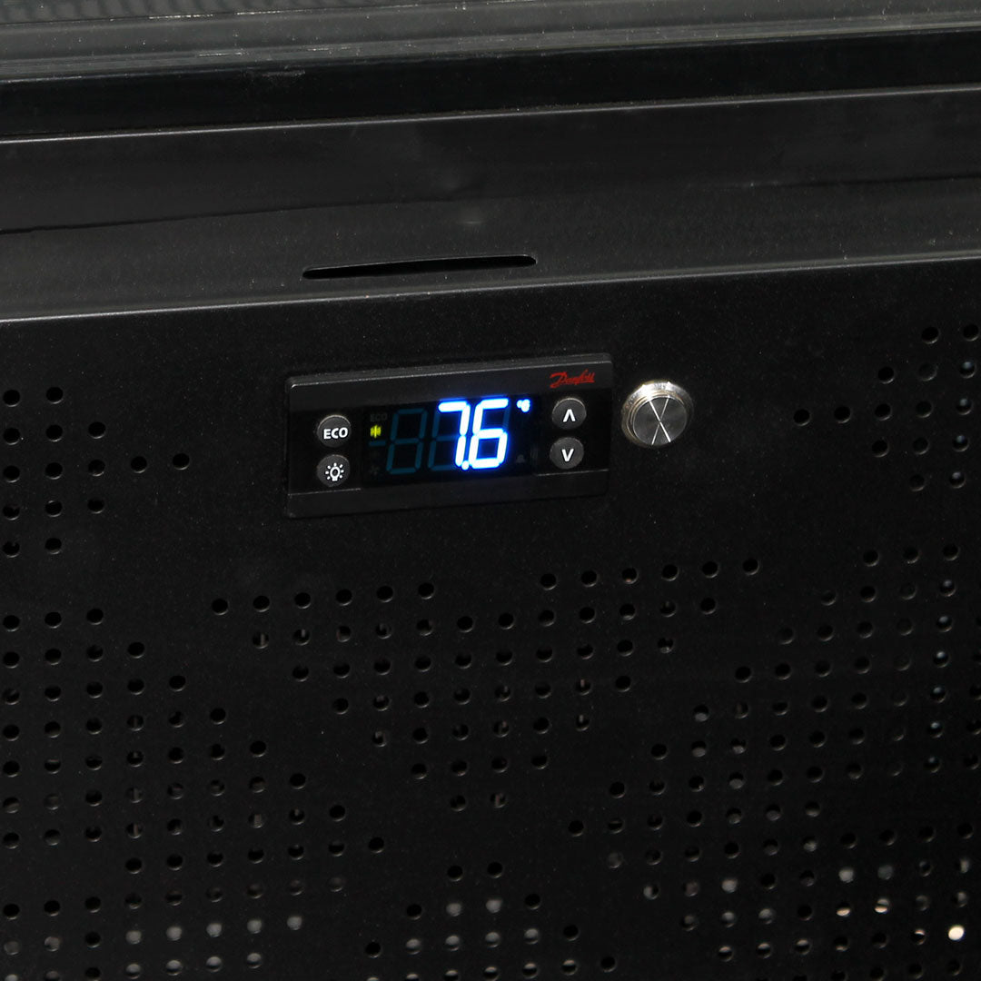 Schmick Upright Energy Efficient Quiet Running Heated Glass Door Bar ...