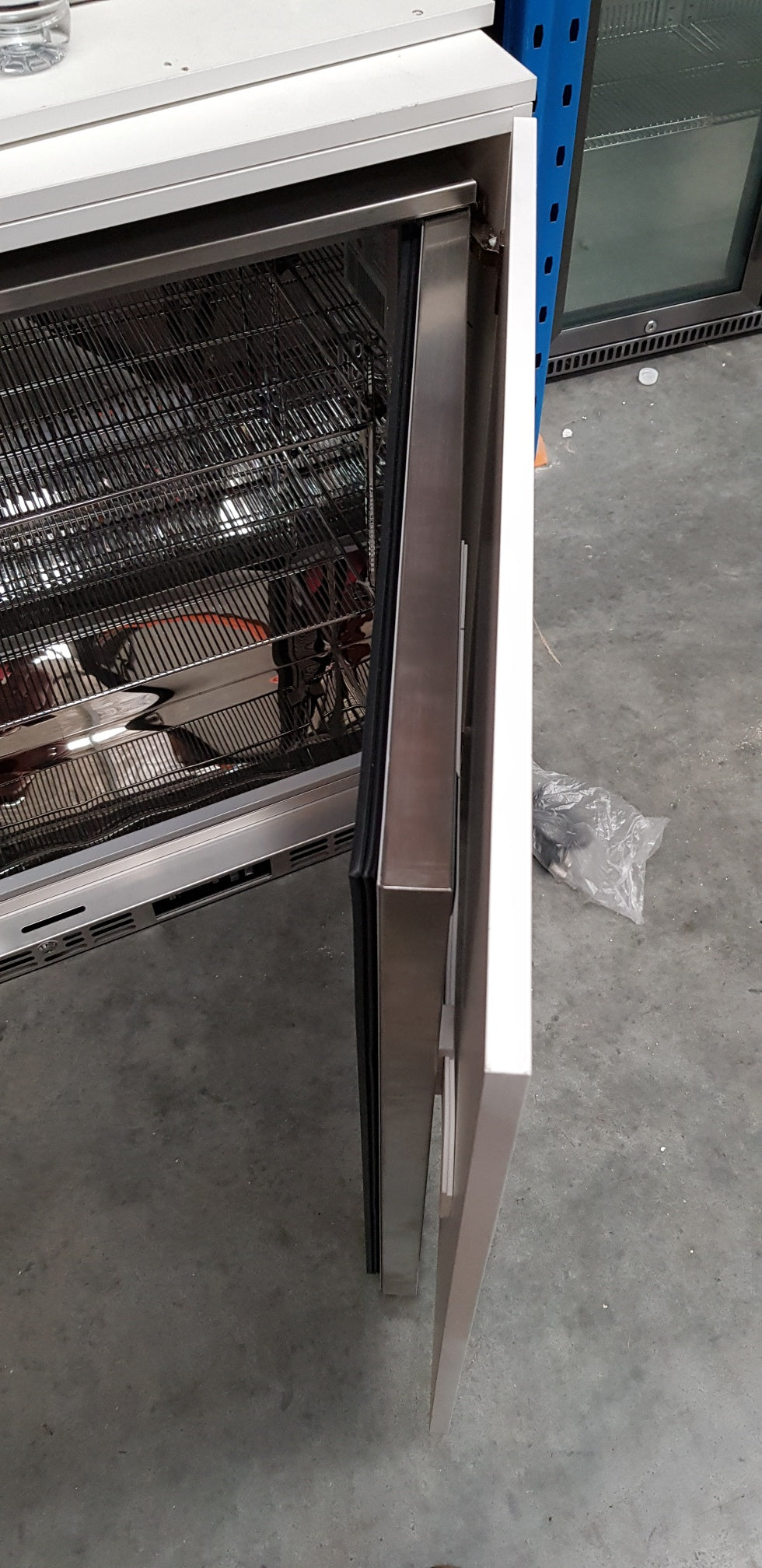 sliding fridge hinge