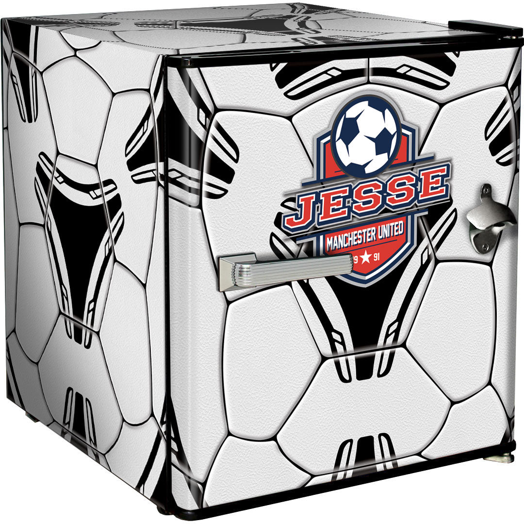 Soccerball Football Design Mini Vintage Retro Bar Fridge – Bar Fridges ...