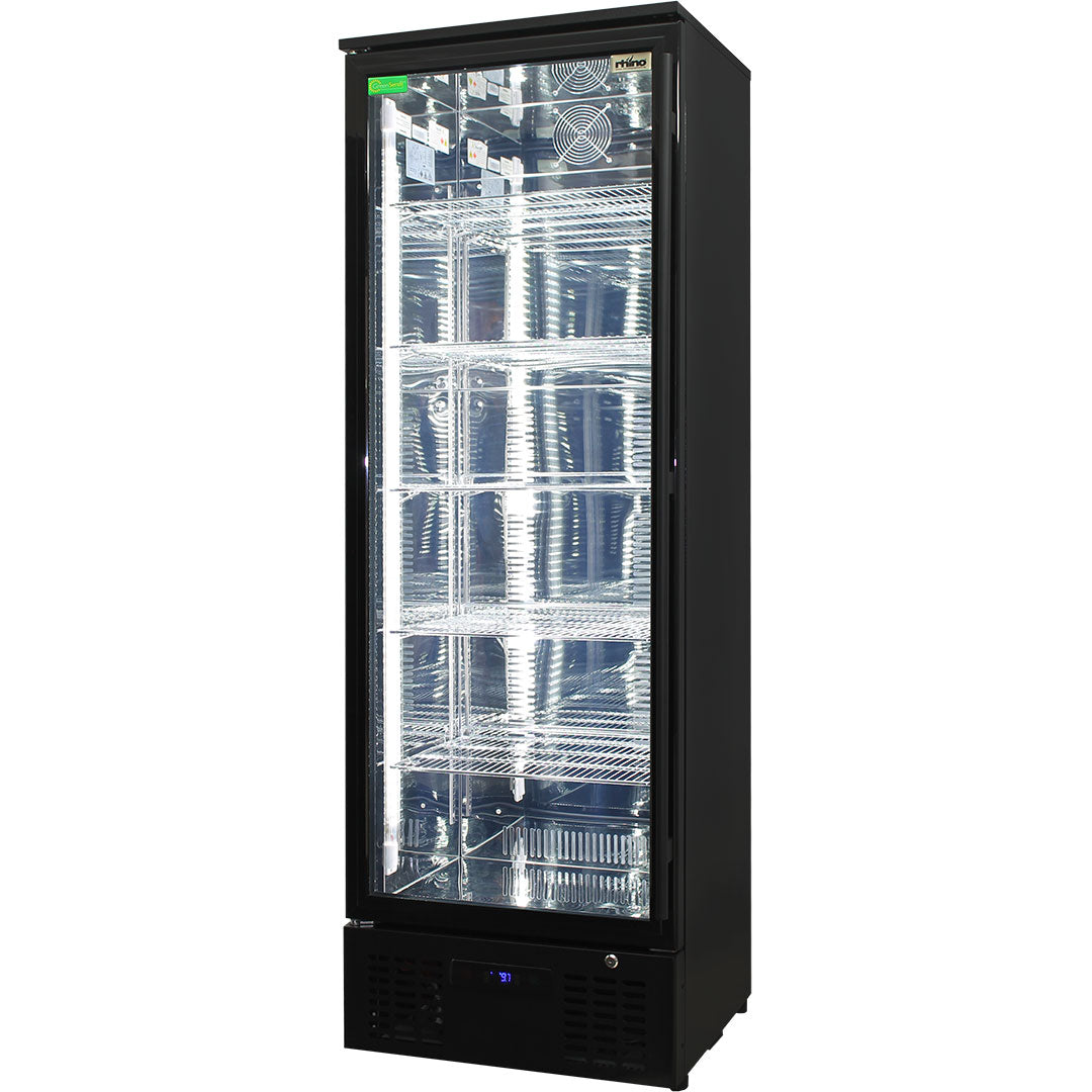 Rhino Glass Door Commercial Upright Left Hinged Bar Fridge With Triple ...