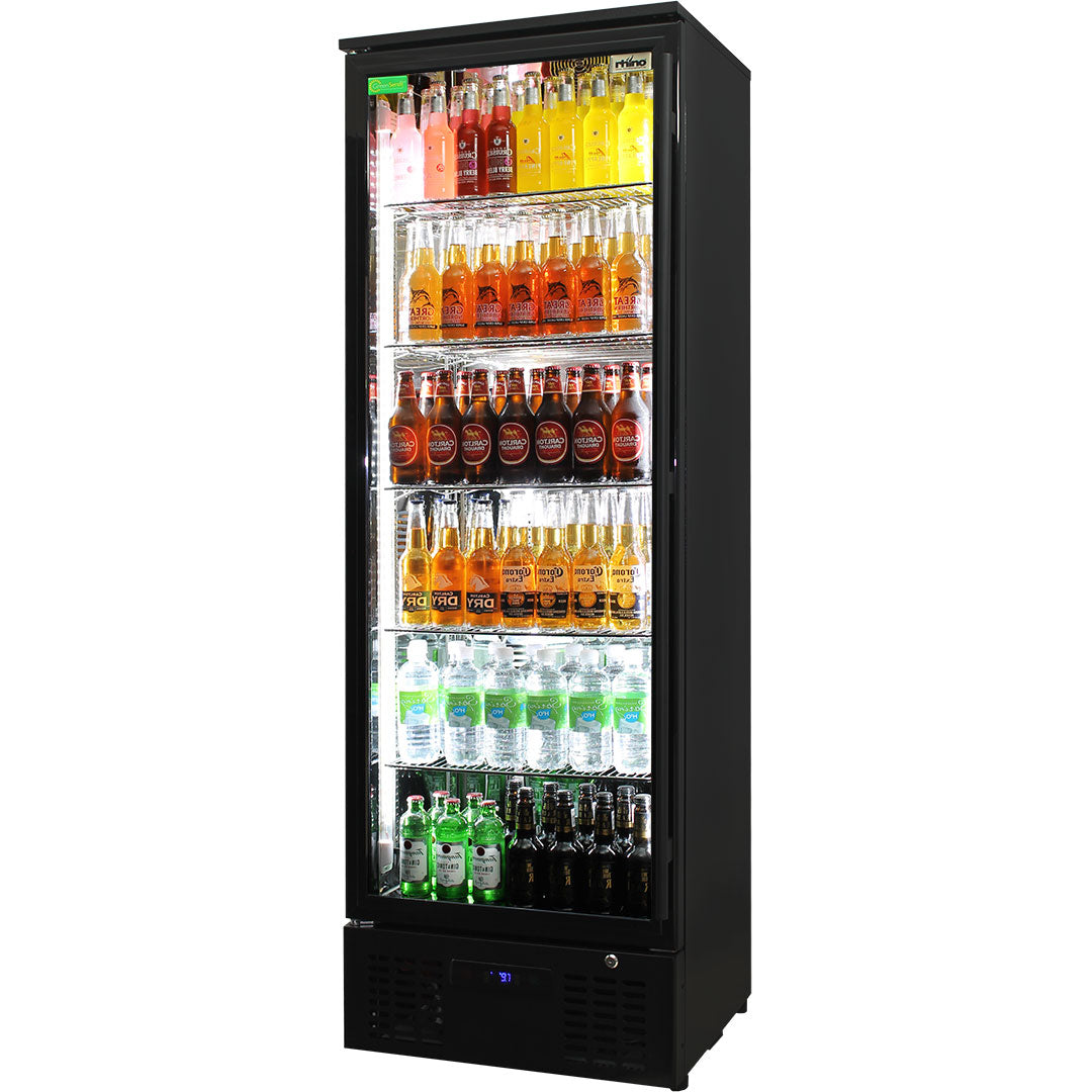 Rhino Glass Door Commercial Upright Left Hinged Bar Fridge With Triple ...